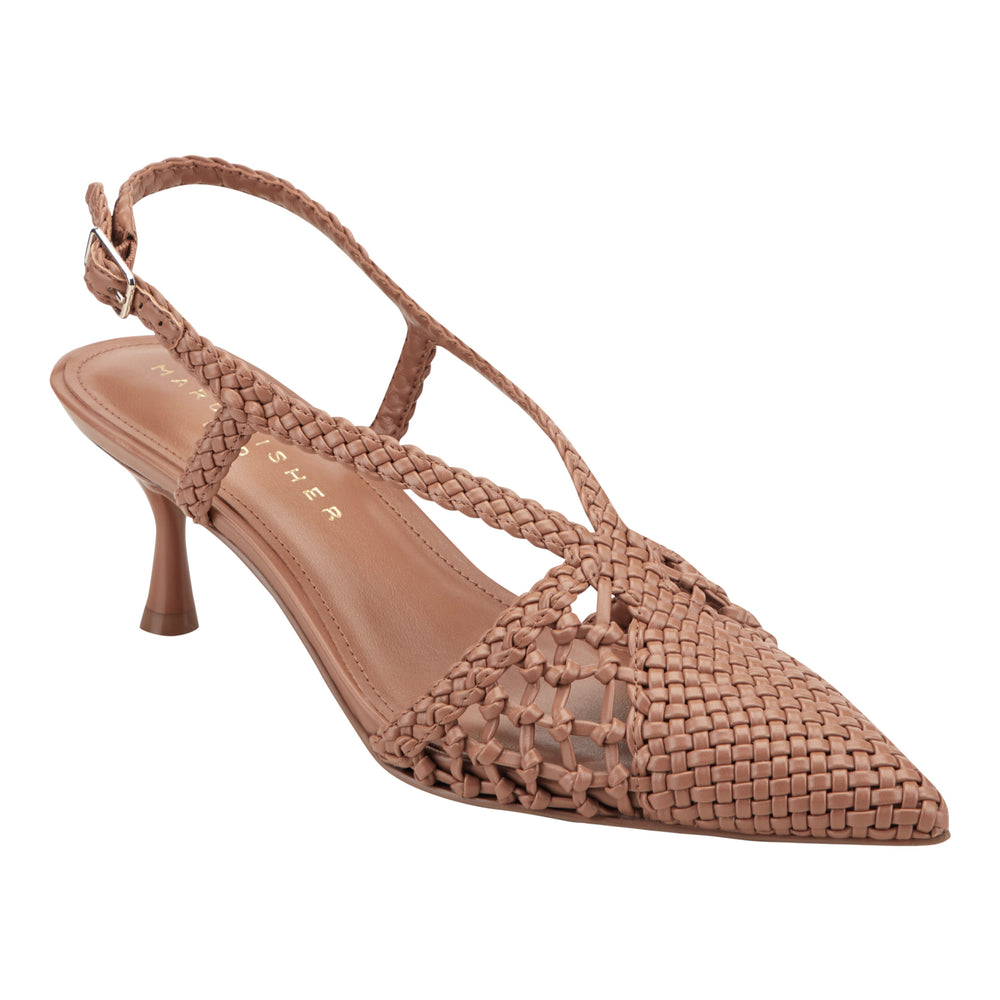 Women's Reagan Woven Pump - Natural | Marc Fisher Footwear